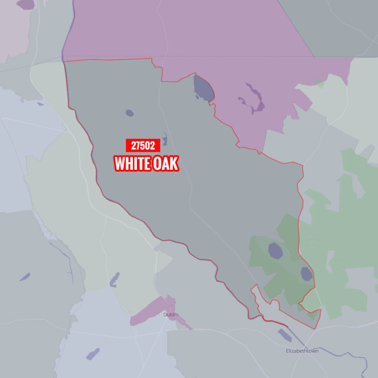 Triangle, NC ZIP Code Map informaion of Homes for Sale